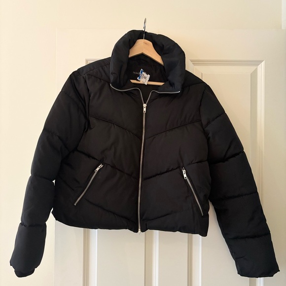 Jackets & Coats | Street Chic Puffer Jacket Black Large L | Poshmark